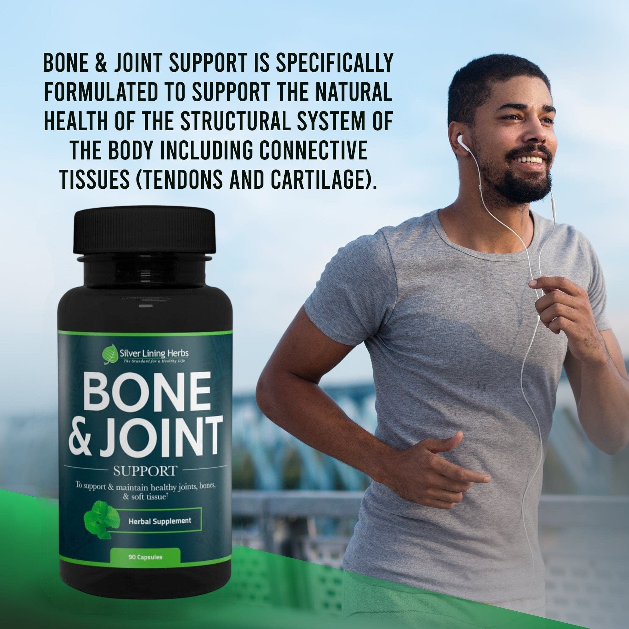 Herbal Bone & Joint Support — Natural Mobility Health Aid – Silver ...