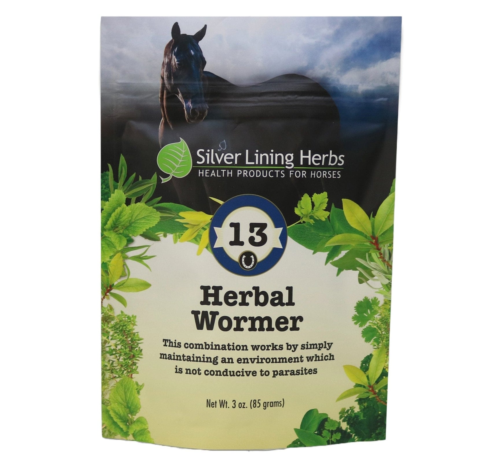 Herbal Wormer for Horses - Natural Herbs - SilverLining Herbs – Silver ...