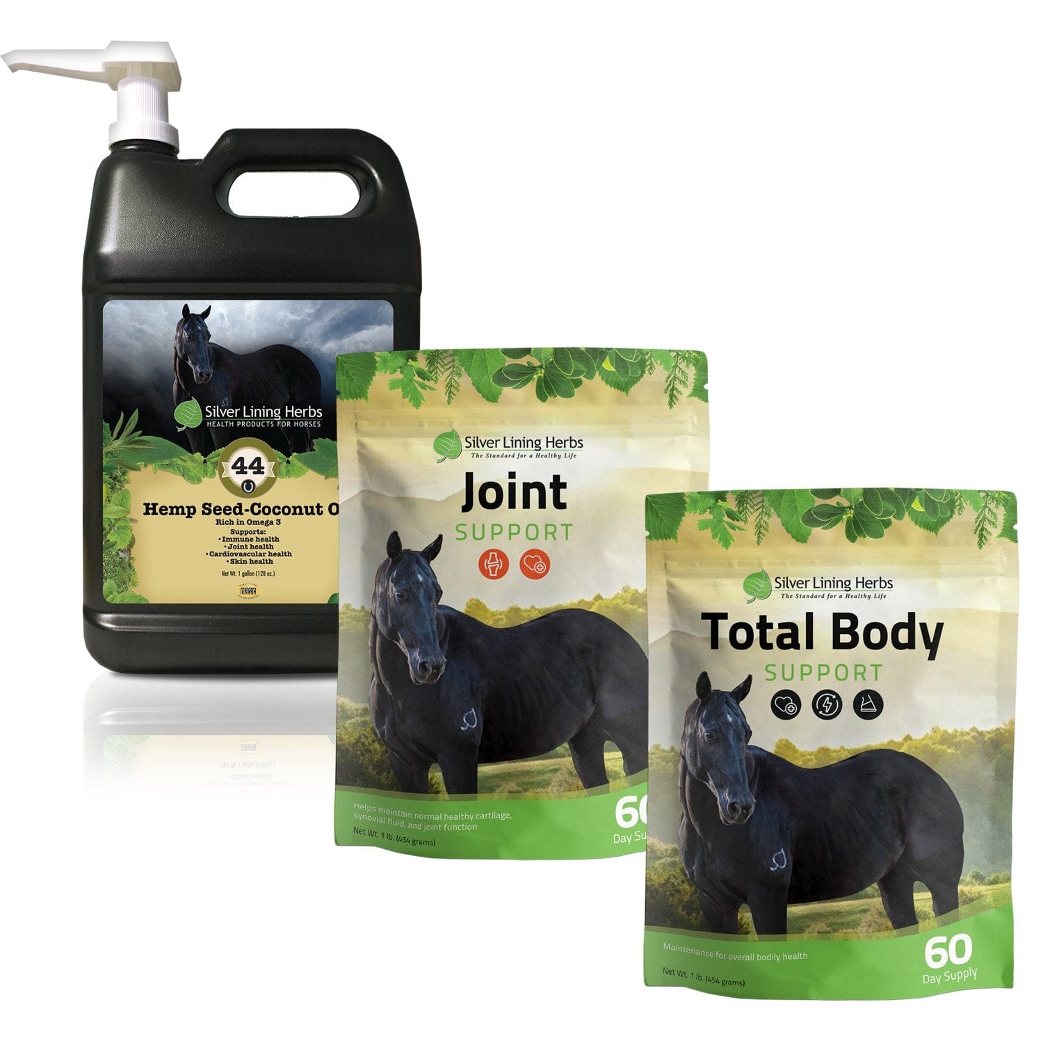 Senior Horse Supplement Bundle: Complete Care for Aging Horses – Silver ...